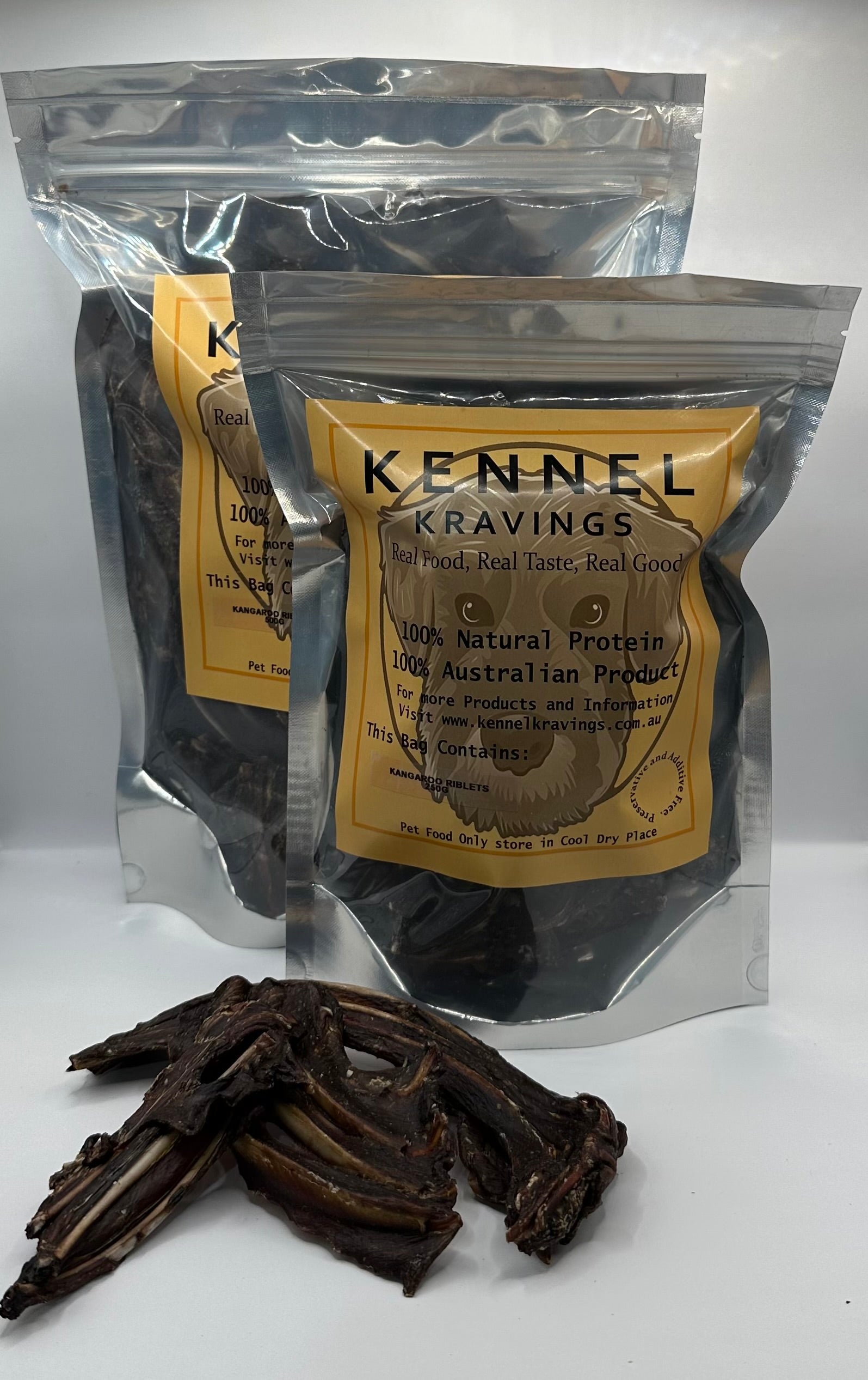 Kangaroo Ribs Small – Kennel Kravings